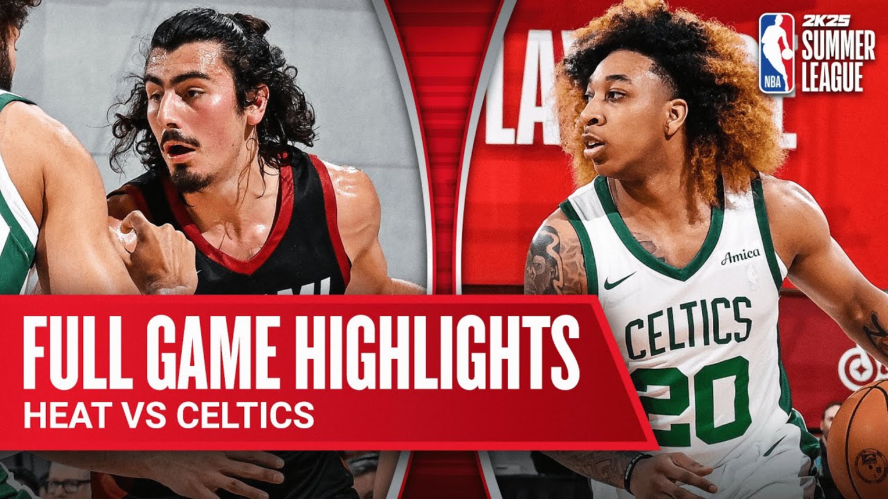 HEAT vs CELTICS | NBA SUMMER LEAGUE | FULL GAME HIGHLIGHTS - YouTube