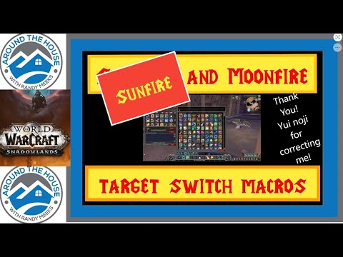 SUNFIRE and Moonfire Target Switch Macros for the Balance Druid 2021 ...