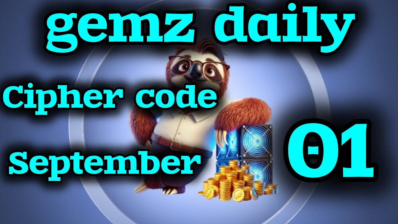gemz daily cipher September 01 - YouTube