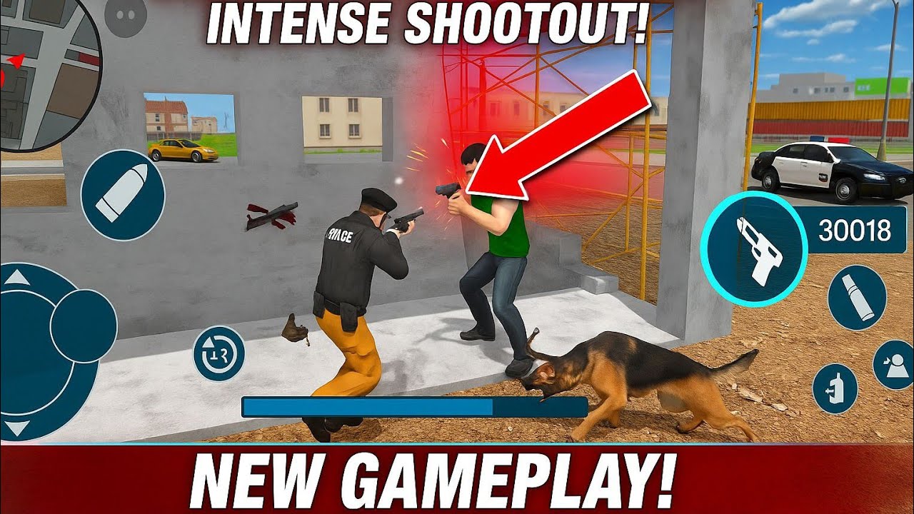 "Double Police Car Chase Simulator 🚓🔥 | Epic High Speed Pursuit Game ...