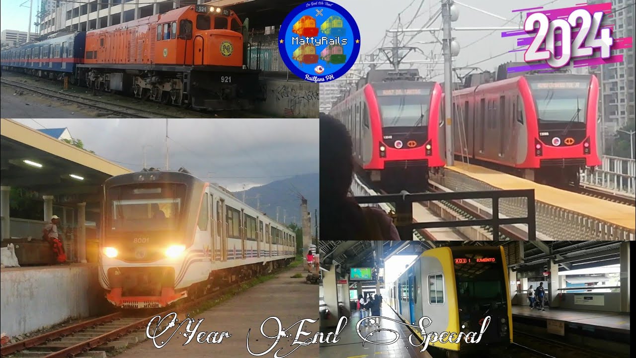 2024 Year End Special Trainspotting Marathon | PNR and LRT-1 ...
