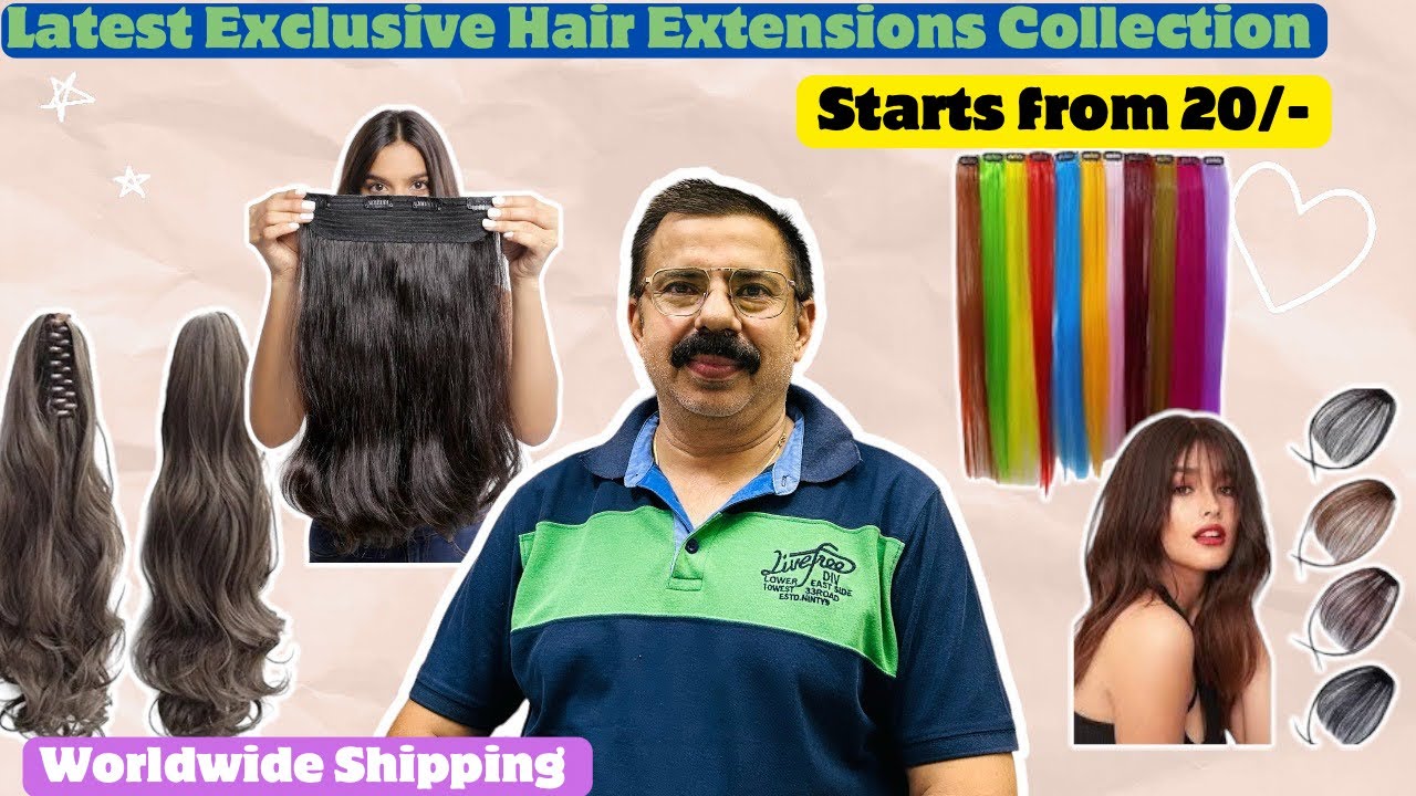 Latest Hair Extensions Collections💫 - YouTube