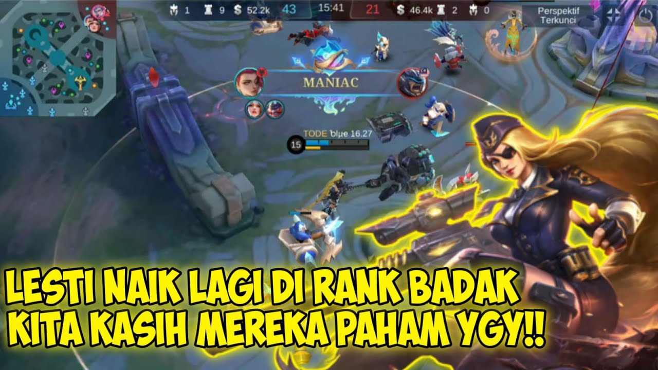 Solo Rank Pake Lesley Emang Masih Meta?Rca Buktikan Disini Gass!!! - YouTube