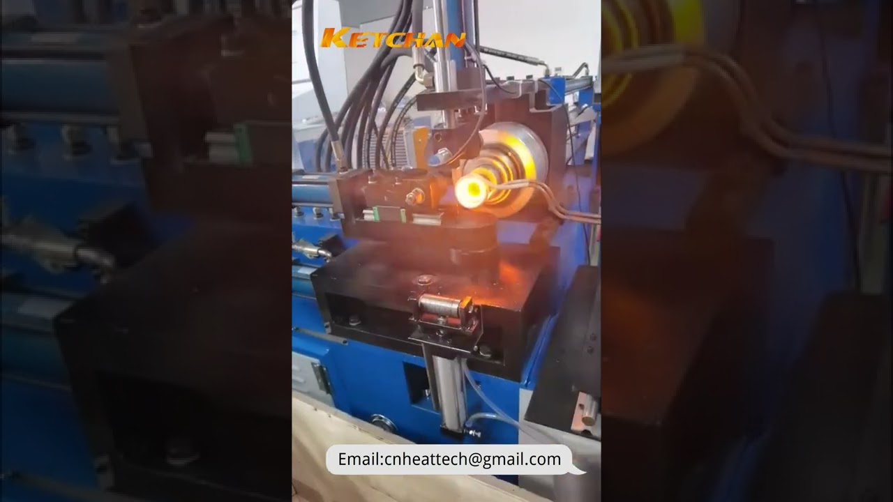 Induction Pipe End Sealing Machine | Induction Tube End Closing Machine ...