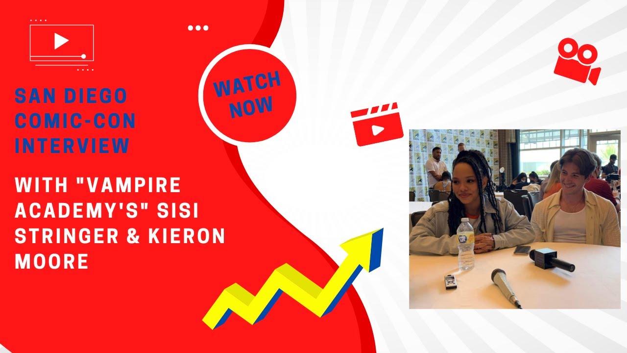 Vampire Academy Interview with Sisi Stringer & Kieron Moore at Comic ...