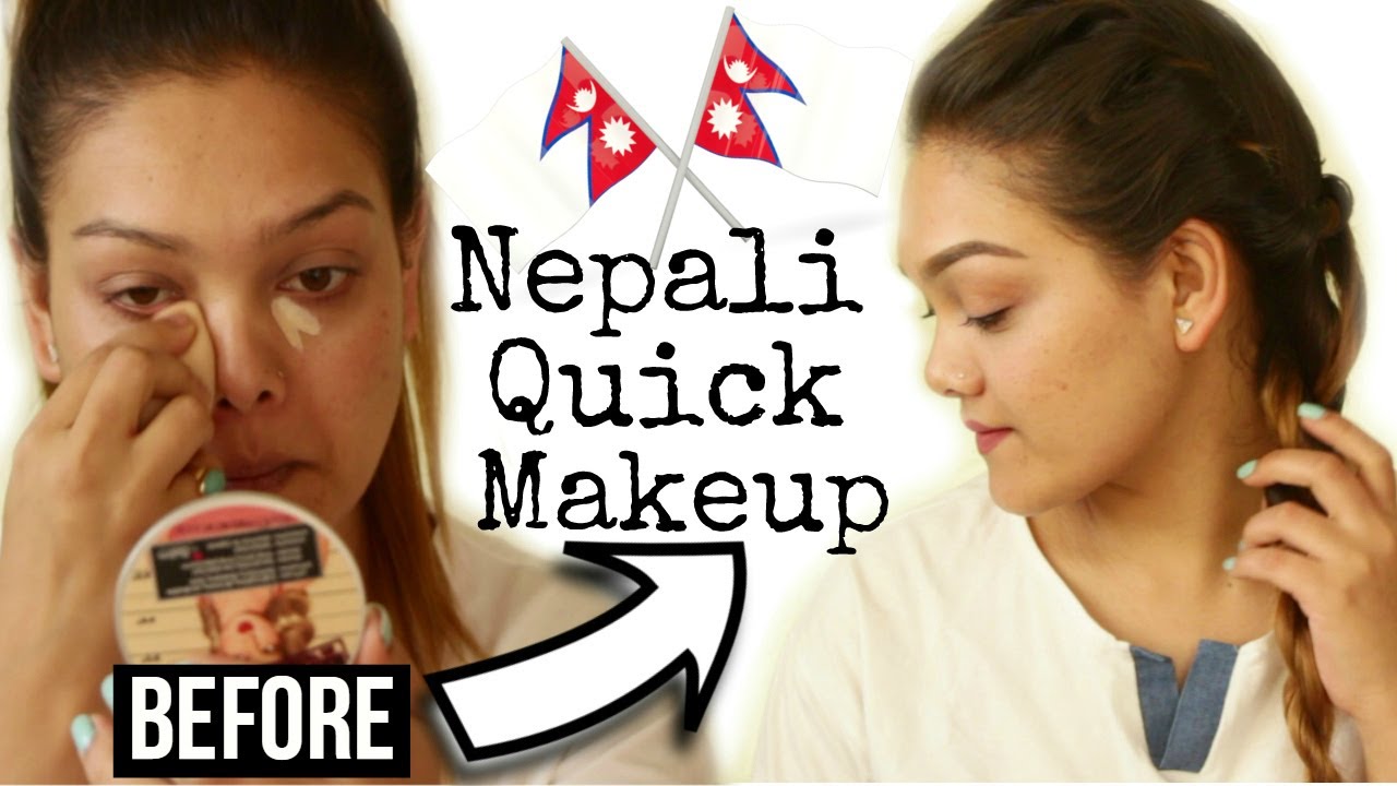 EVERYDAY MAKEUP TUTORIAL || NEPALI YOUTUBER ||QUICK AND EASY || Elegant ...