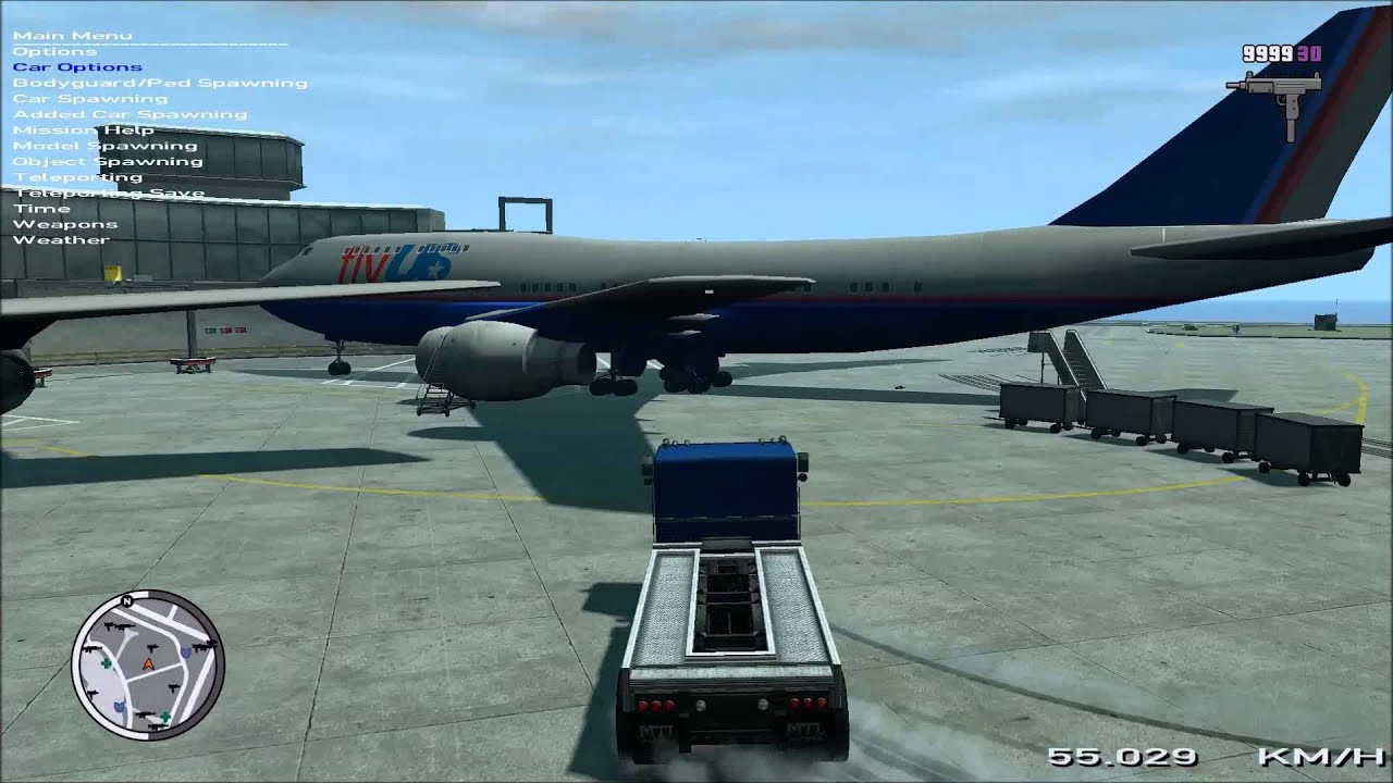 GTA 4 Packer Truck Drifting At High Speeds - YouTube