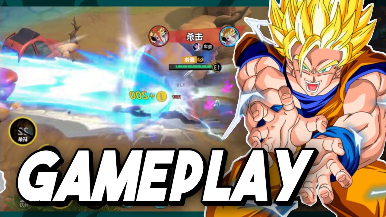 Anime Moba Goku Gameplay "SSJ1 & SSJ2" • Code Name : JUMP CN - YouTube