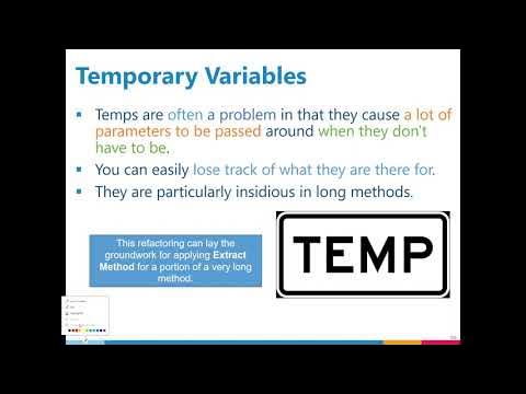 17-Extract Temp Variable - Replace Temp with Query - YouTube