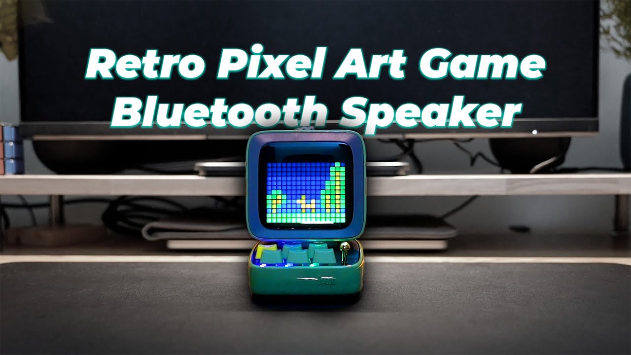 Retro Pixel Art Game Bluetooth Speaker Unboxing Video - YouTube