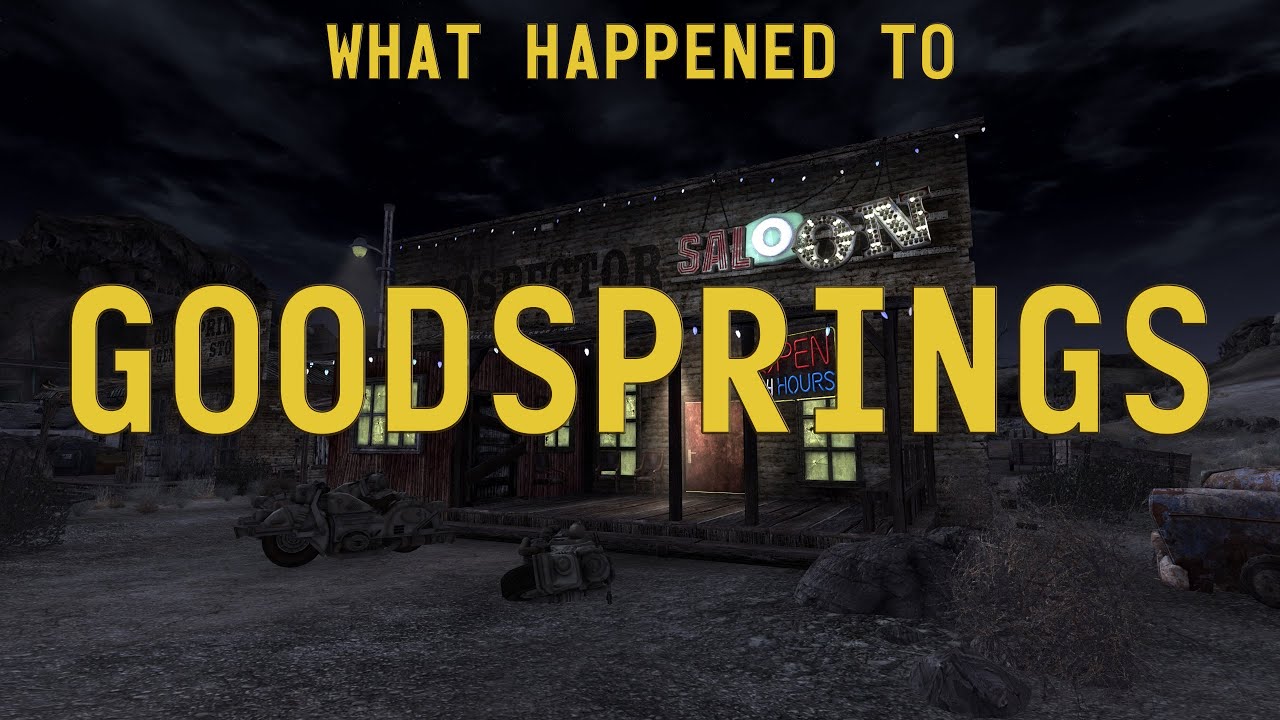Fallout New Vegas Lore - What Happened to Goodsprings - YouTube