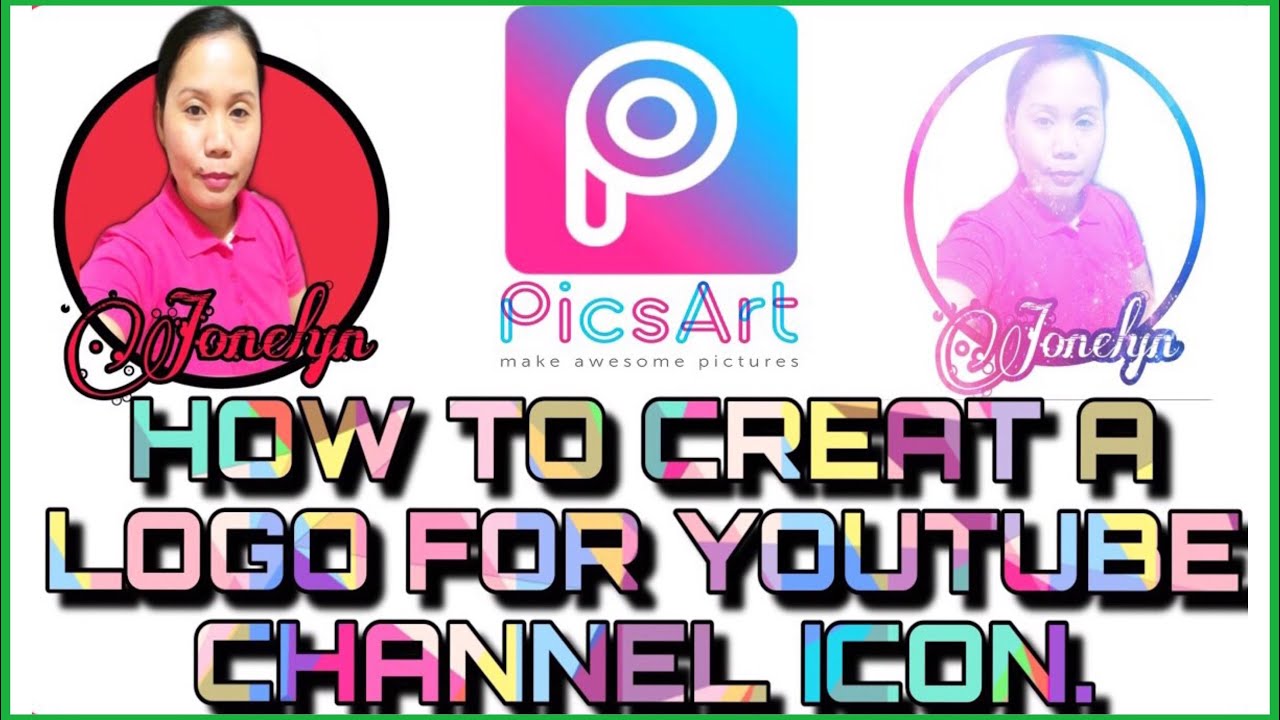 HOW TO CREATE CHANNEL LOGO ON YOUTUBE. - YouTube