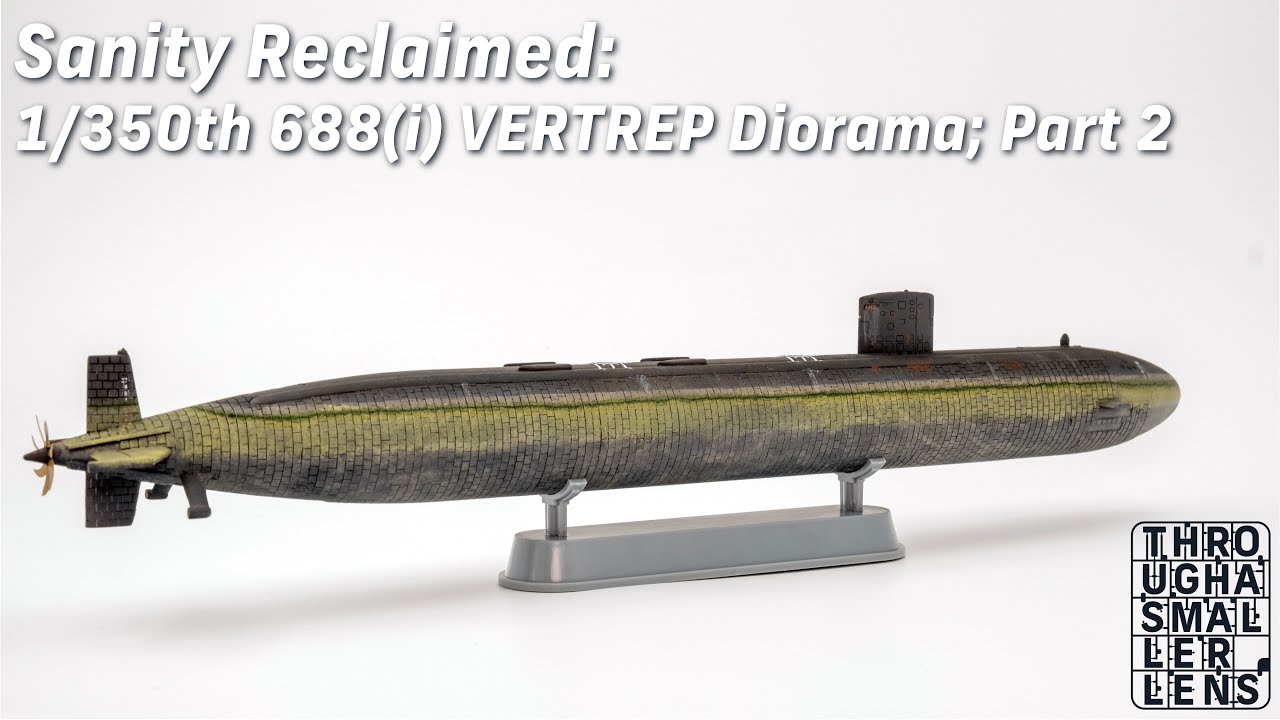 Painting and Weathering A Scale Model Submarine - 1/350th 688(i ...
