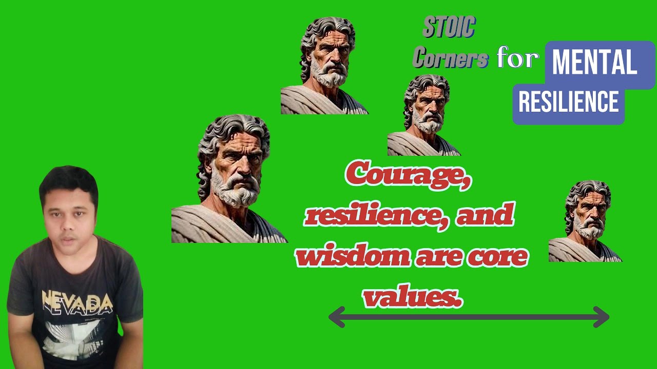 Daily Stoic Corner: "Courage, resilience, and wisdom are core values ...