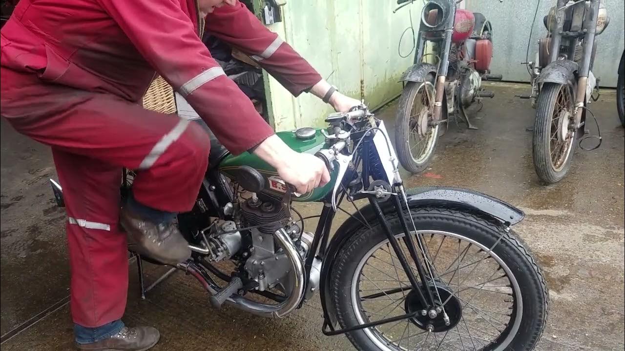 1930 BSA L30-5 350cc at Andy Tiernans #08707BSA - YouTube