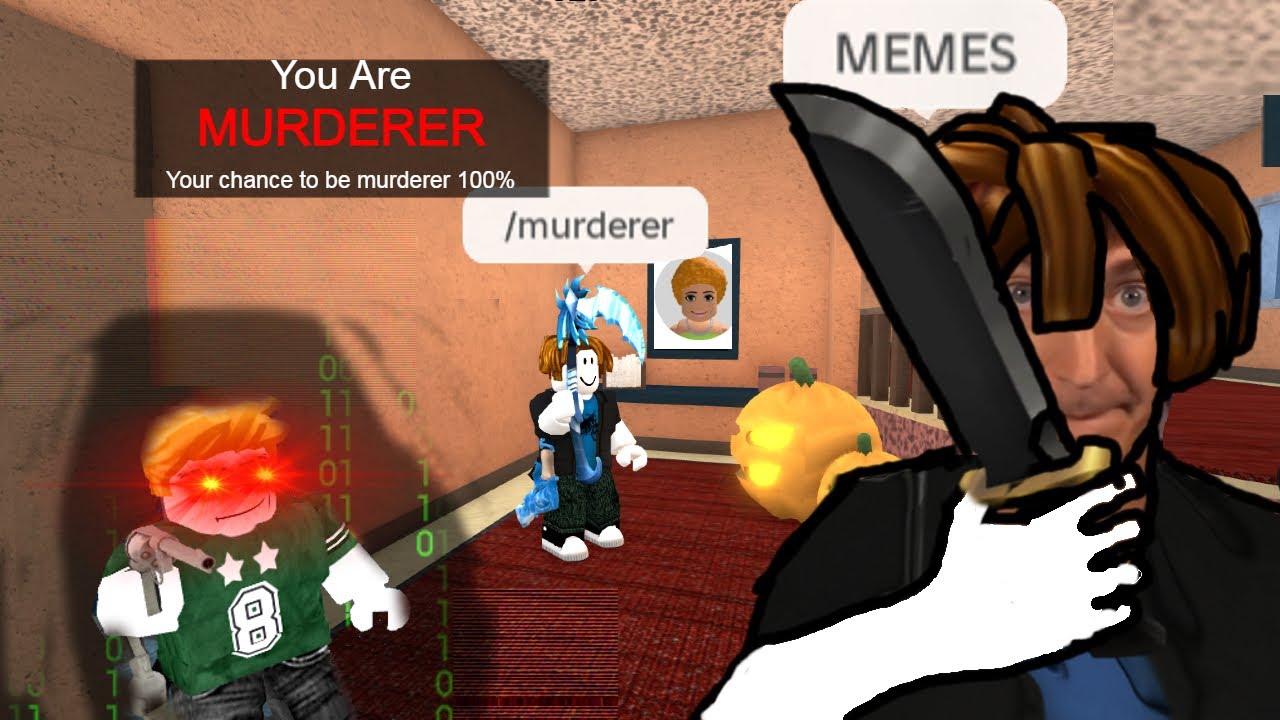 ROBLOX MURDER MYSTERY 2 FUNNY MOMENTS (MEMES) #9 - YouTube