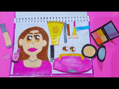 [💸paperdiy💸] Make up 💄 | Paper Cosmetics - YouTube
