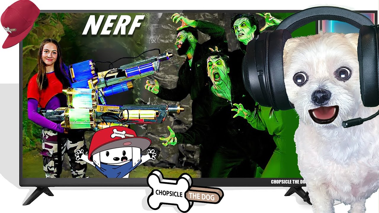 If Nerf Fights Had Cave Zombies! Shiloh and Bros Reaction* - YouTube