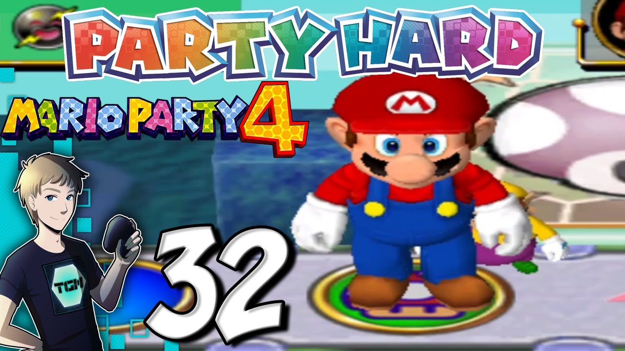 Mario Party 4 - Mega Board Mayhem (Party Hard Ep 276) - YouTube