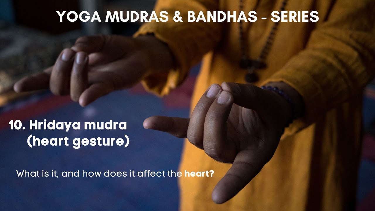 Hridaya mudra (heart gesture) - how it affects the heart l Shailendra ...