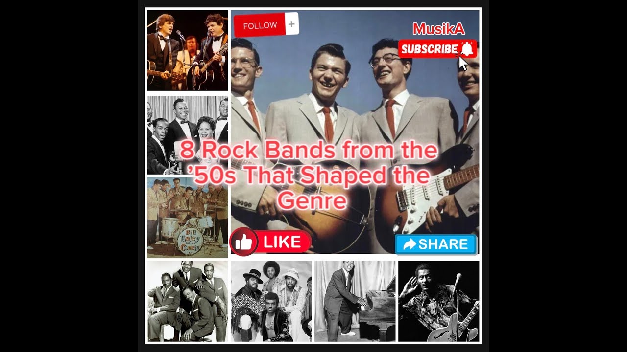 8 Rock Bands from the ’50s That Shaped the Genre - YouTube