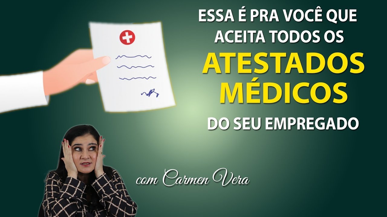 Essa é pra você que aceita todos os atestados médicos do seu empregado ...