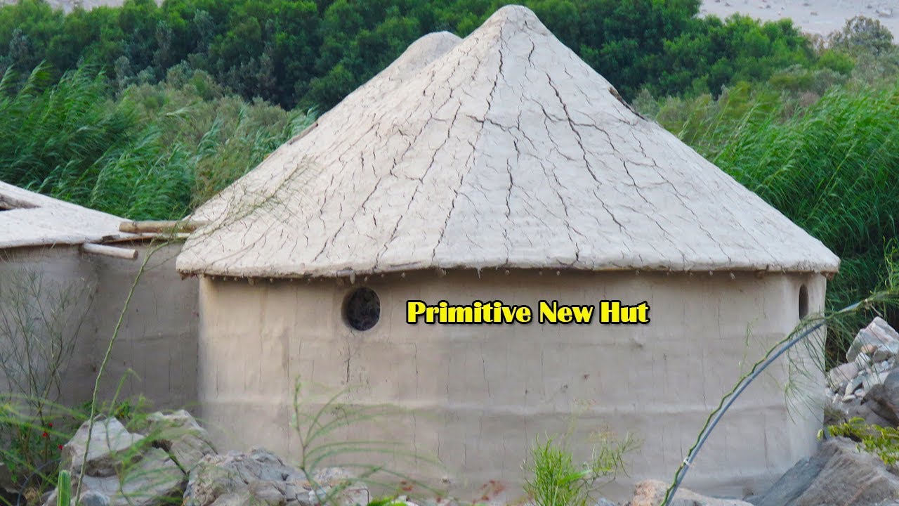 Primitive Huts And Primitive Tools - YouTube
