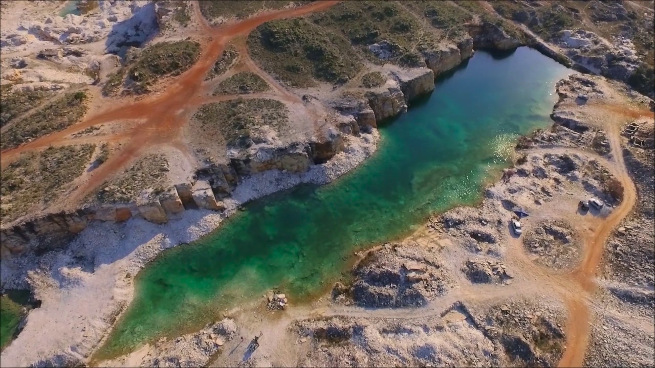 Pedreira Lagoa Azul Minas Gerais - YouTube