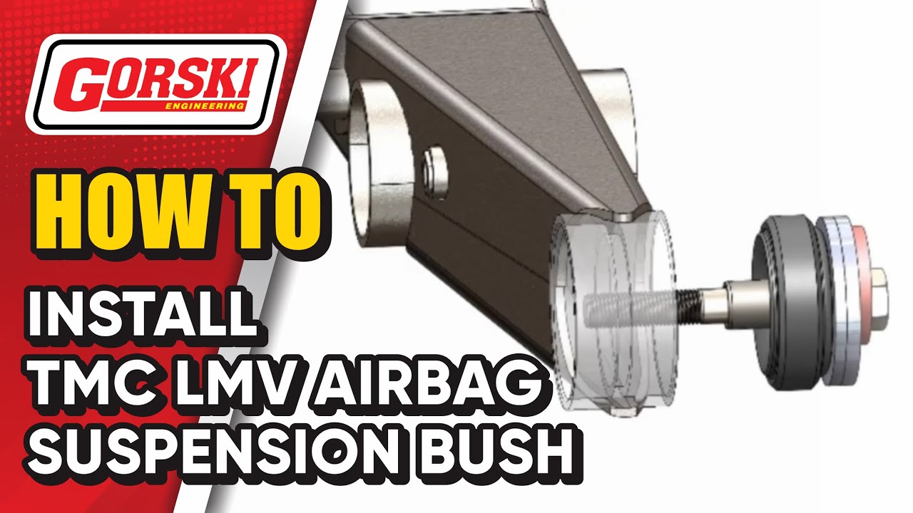 HOW TO INSTALL TMC LMV AIRBAG SUSPENSION BUSH - YouTube