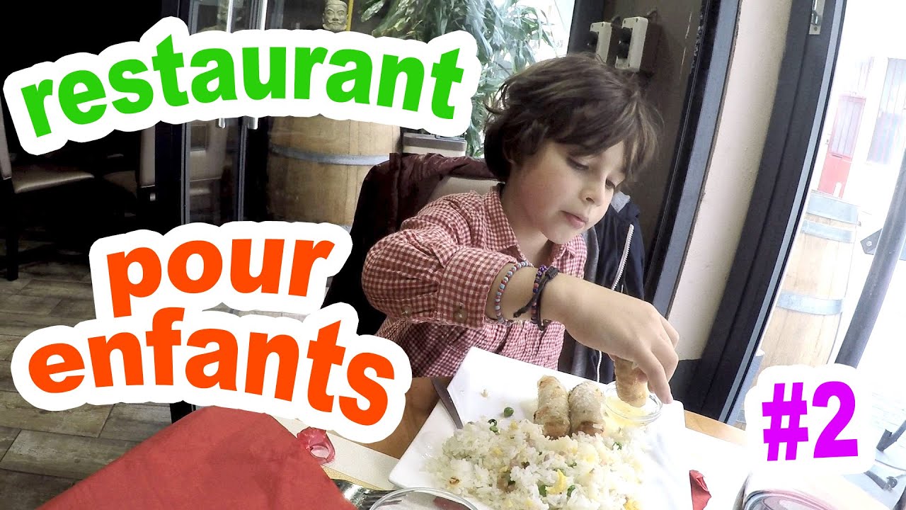 RESTAURANT POUR ENFANTS à Paris - On mange et on s'amuse ! - YouTube