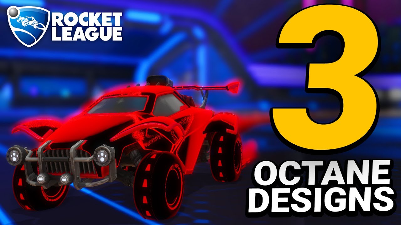 3 Cheap CLEAN Octane Designs You Should Build | Rocket League - YouTube