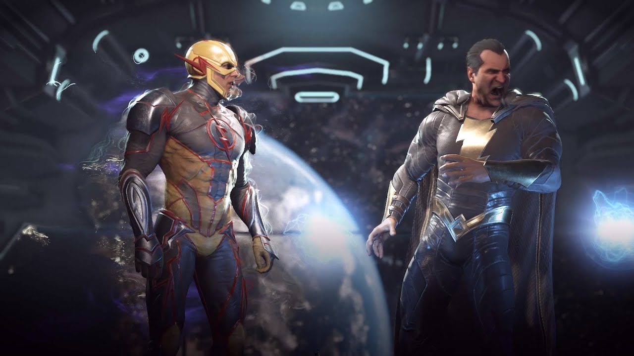 Injustice 2 - Reverse Flash vs Black Adam - YouTube