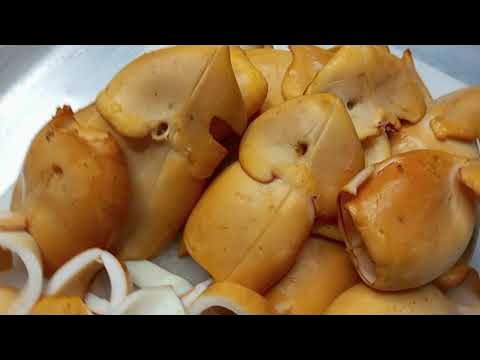 КАЛЬМАРЫ горячего копчения в коптильне москит - YouTube