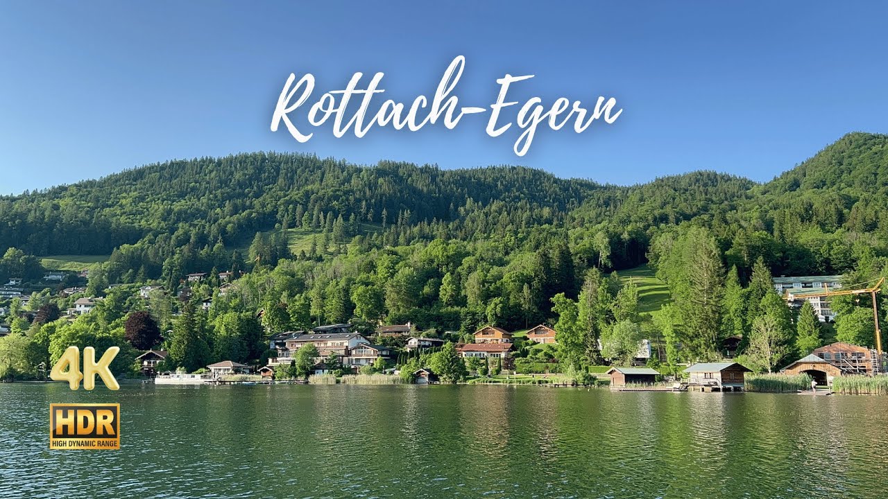Summer Evening Walk in Rottach-Egern – Peaceful Lakeside Life in ...