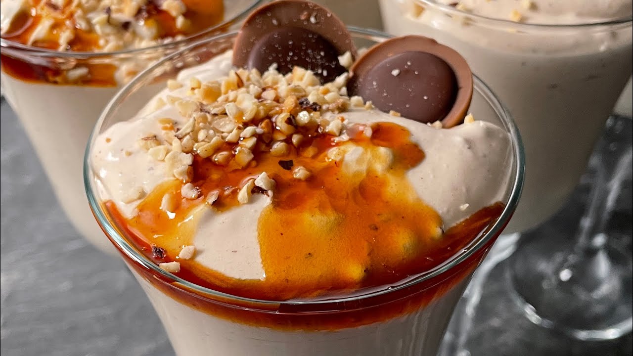 In nur 5 Minuten ist das Dessert fertig! Das beste Dessert den Ich ...