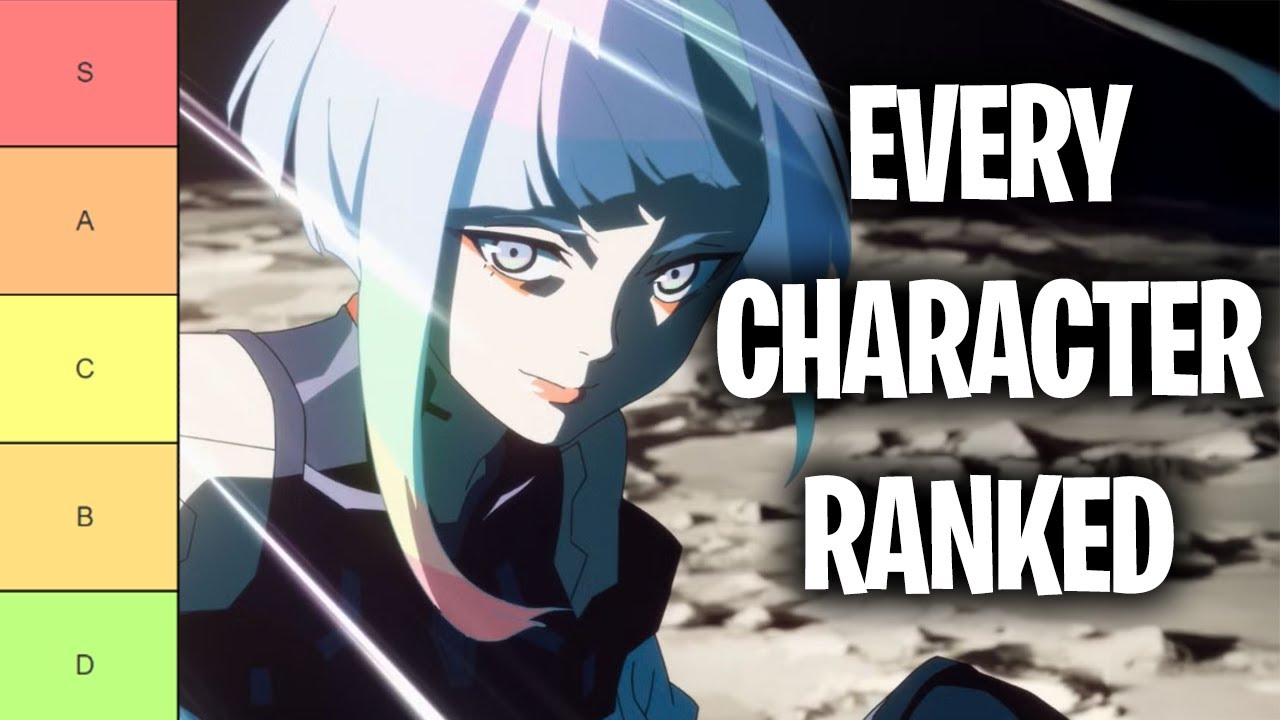 Ranking Every Character From Cyberpunk: Edgerunners | Tier List - YouTube