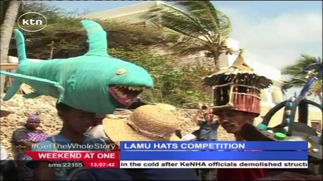Local youths take part in a rare contest, hat making competition in ...