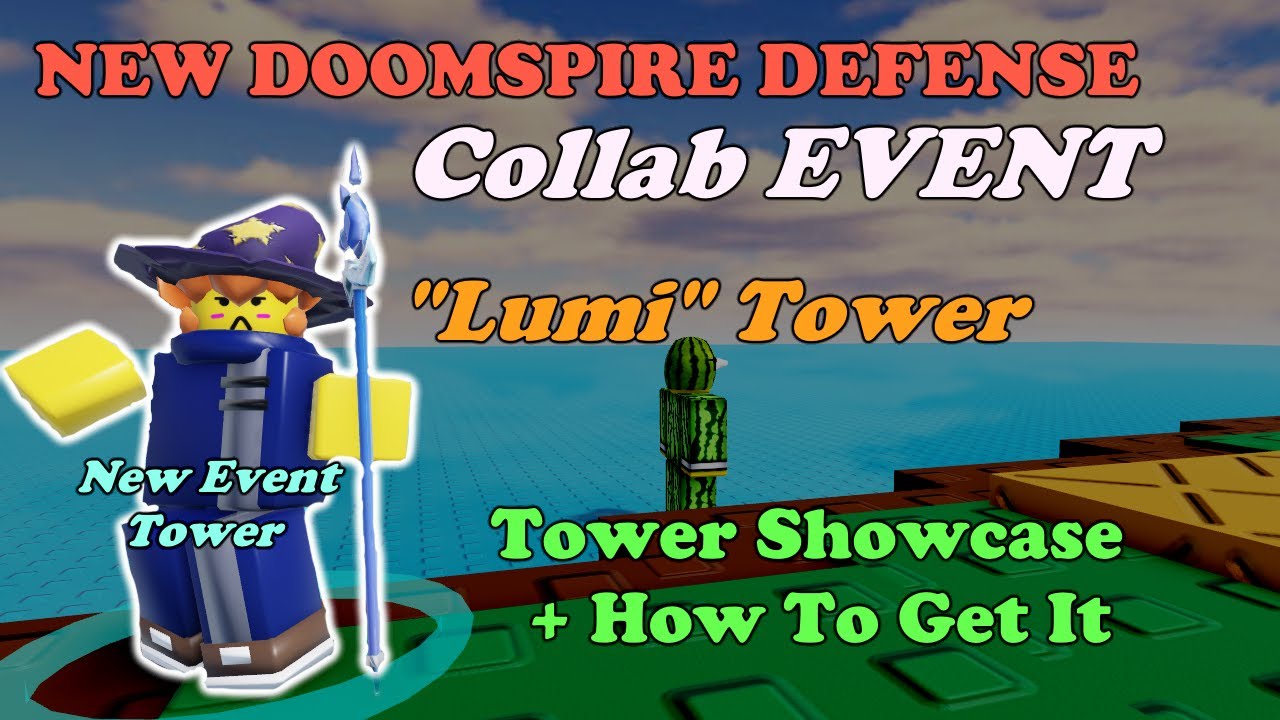 NEW EVENT IN DOOMSPIRE DEFENSE + New LUMI Tower Showcase || Doomspire ...