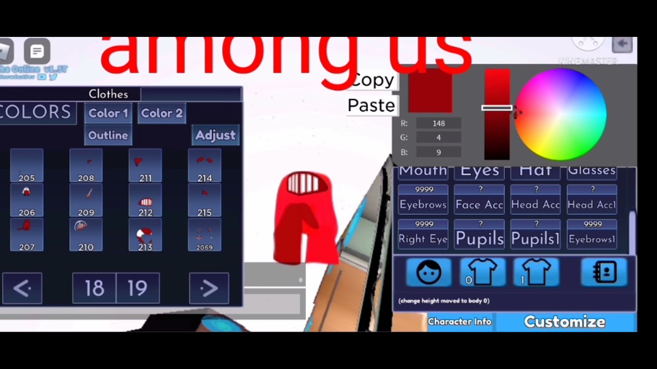 how to make sus (gacha online) #gachaonline - YouTube