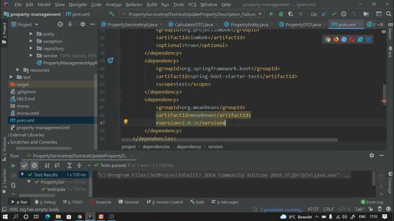 63testing The Model Or Dto Classes Youtube