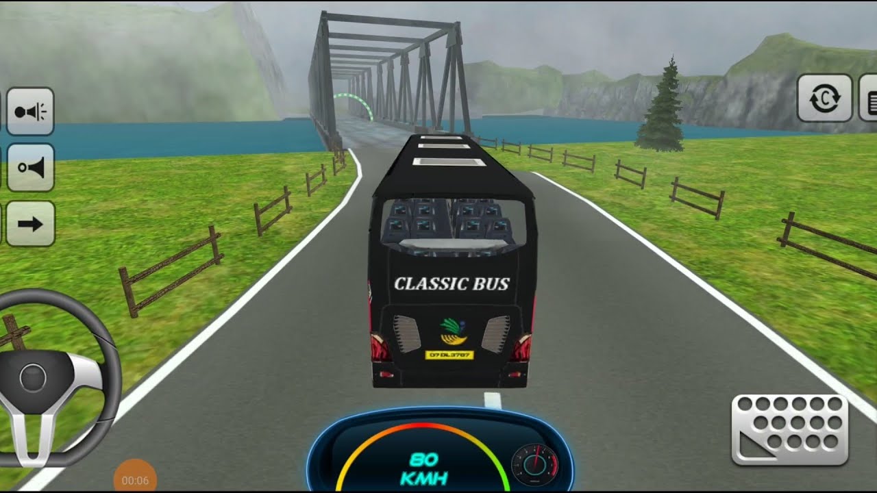 bus simulator coach : 3d bus game play STV 2024 training bus gameplay ...