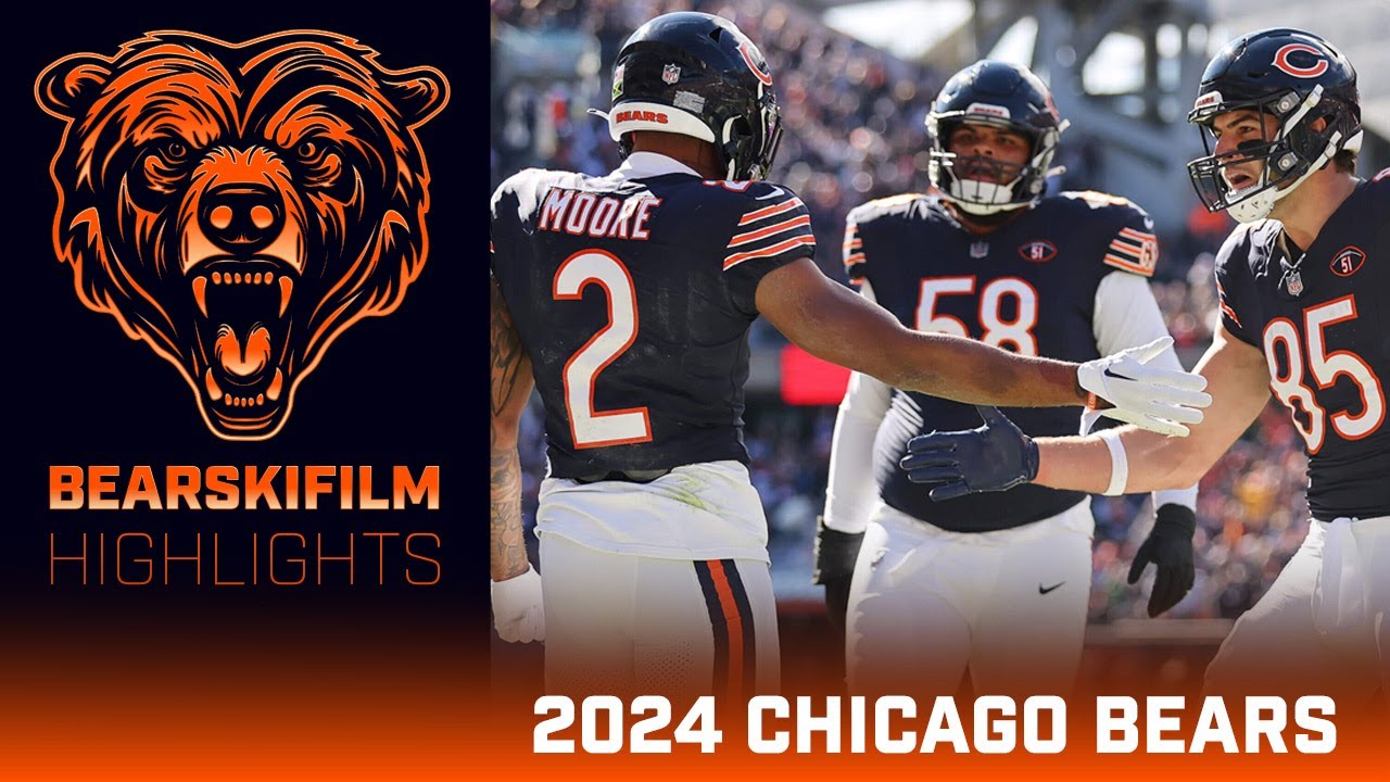 2024 Chicago Bears Season Offense Highlights - YouTube