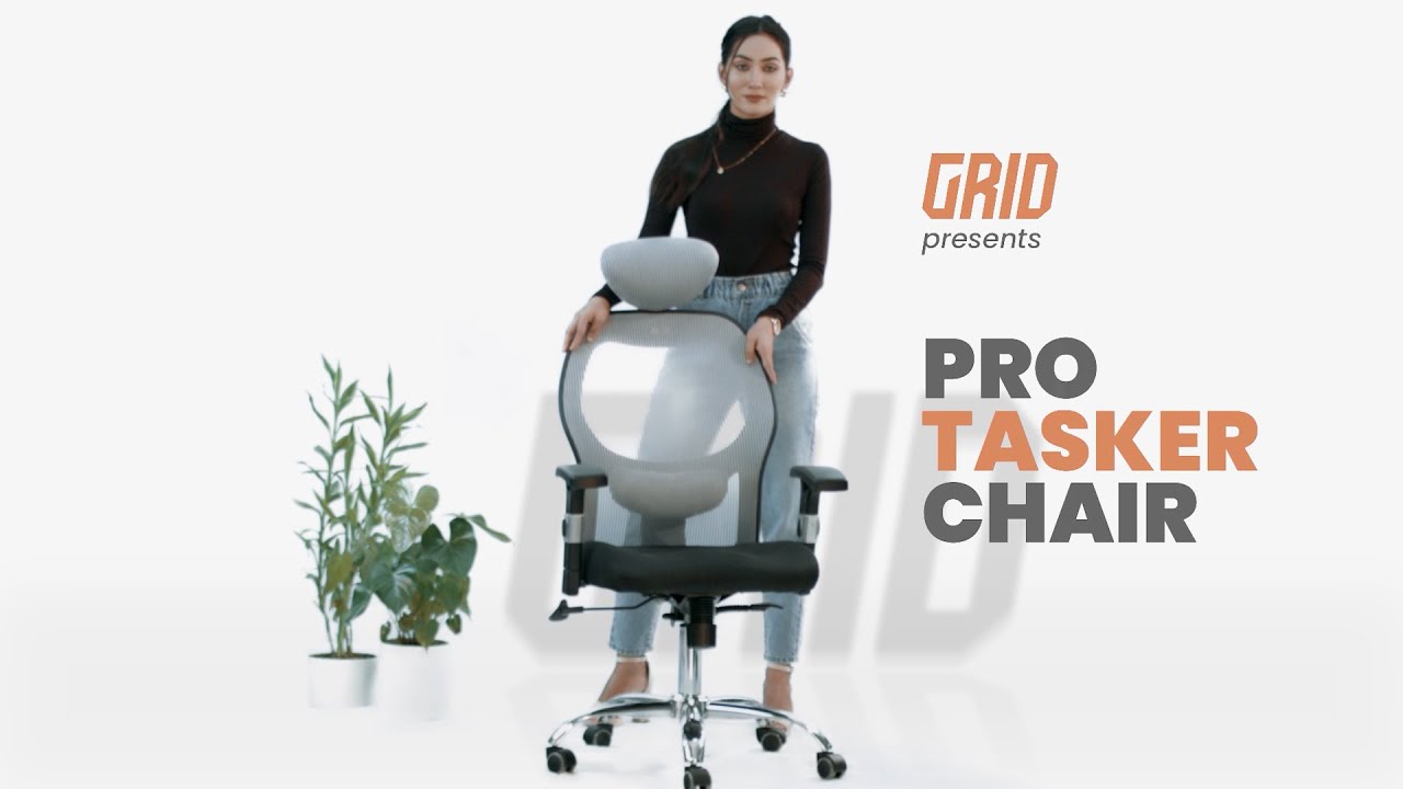 Pro Tasker Chair | GRID Furniture - YouTube