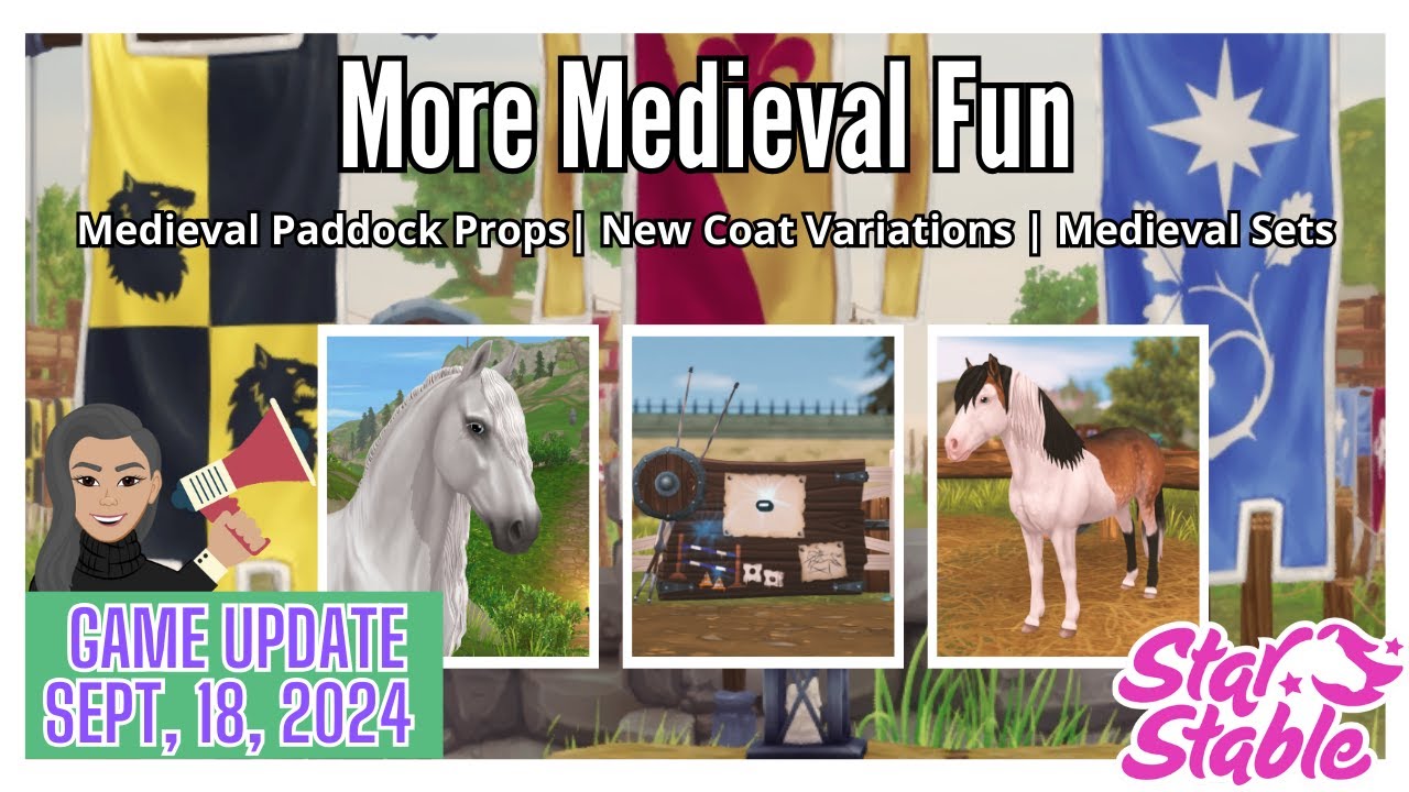 SSO | More Medieval Fun | Medieval Paddock | New Coat Variations | Medieval Sets - YouTube