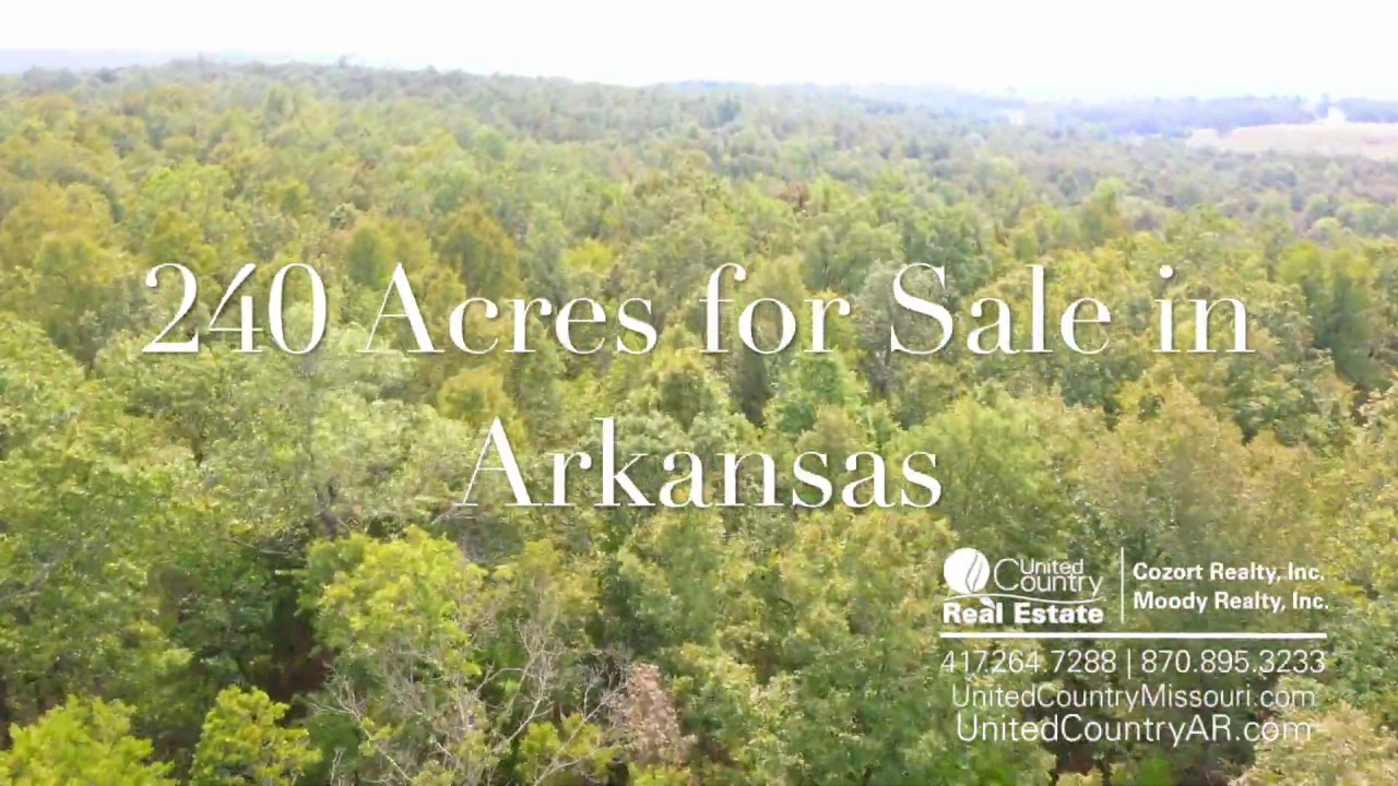 240 Acres for Sale in Arkansas - YouTube