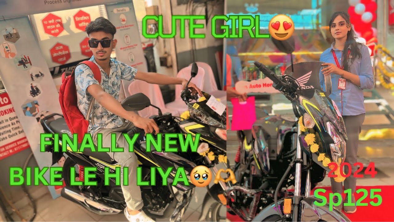 FINALLY TAKING DELIVERY OF MY NEW BIKE😍🥹|| shine Sp 125 bs 6 delivery 🚀 ...