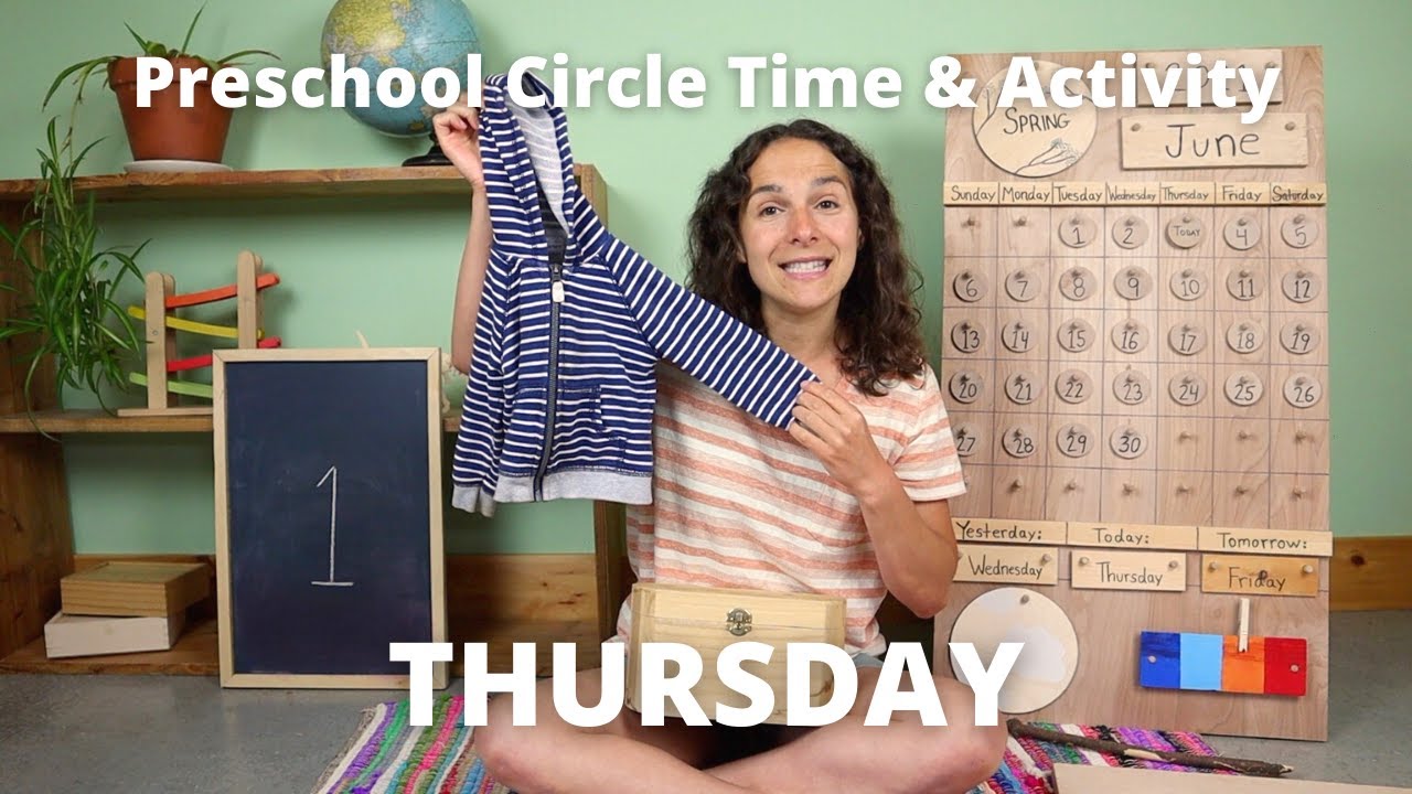 Thursday - Preschool Circle Time - The Food Groups (6/3) - YouTube