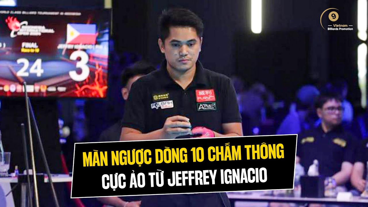 JEFFREY IGNACIO và màn ngược dòng 10 CHẤM THÔNG trước ALOYSIUS YAPP ...