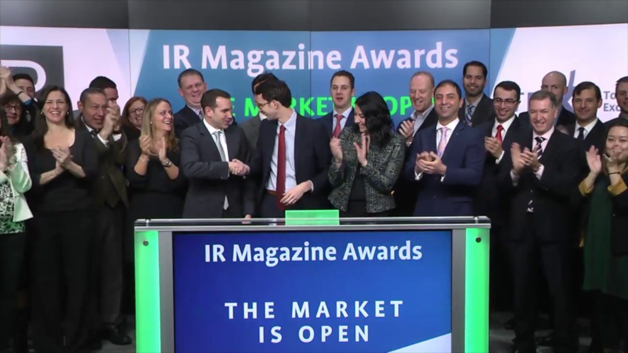 IR Magazine Awards Opens the Market, Friday, February 3, 2017 - YouTube