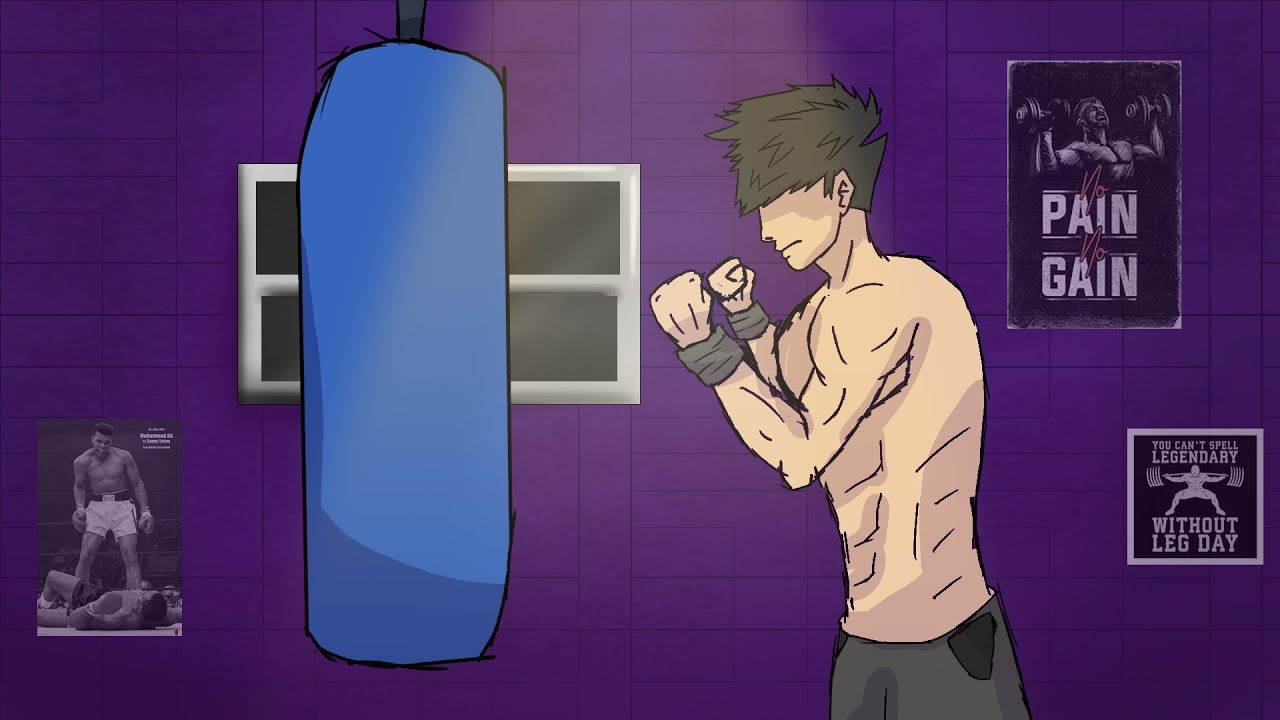 Boxing Animation [ Short Film ] Animation process - YouTube